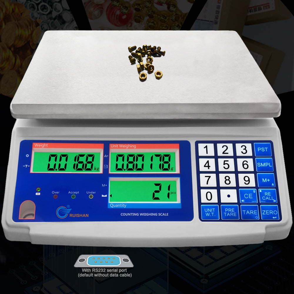 RUISHAN Industrial Scientific Scale with Rs232 with Three-Color Indica